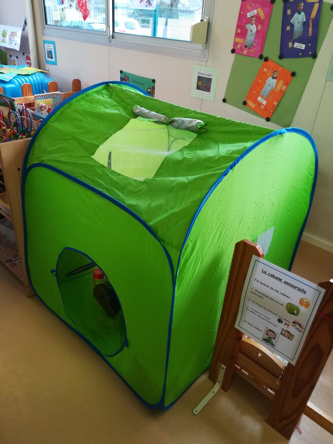 La cabane sensorielle – Classe de Petite Section Valérie – Ecole St ...